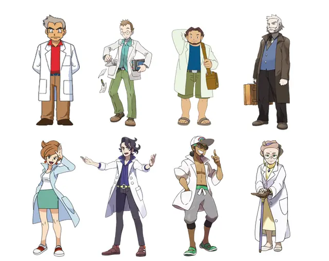 Pokémon: The Eight Generations of Pokémon Doctors Revealed, Dr. Oki was ...
