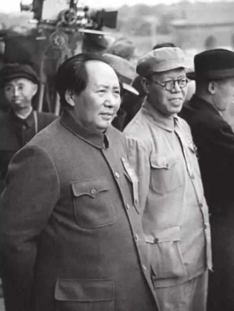 At 3 pm on October 1, 1949, Chairman Mao stood on the Tiananmen Gate ...