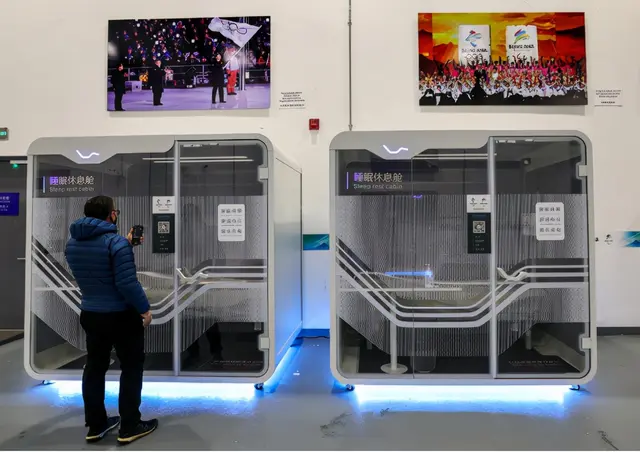 The Winter Olympics high-tech sleeping pods are on fire, and "Cube Ark ...