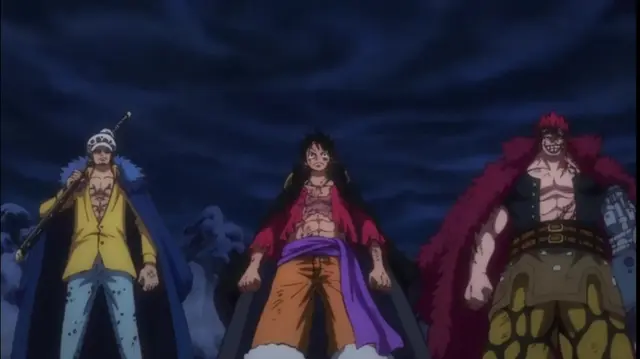 When Kaido saw this, he probably admitted that the three of them were ...