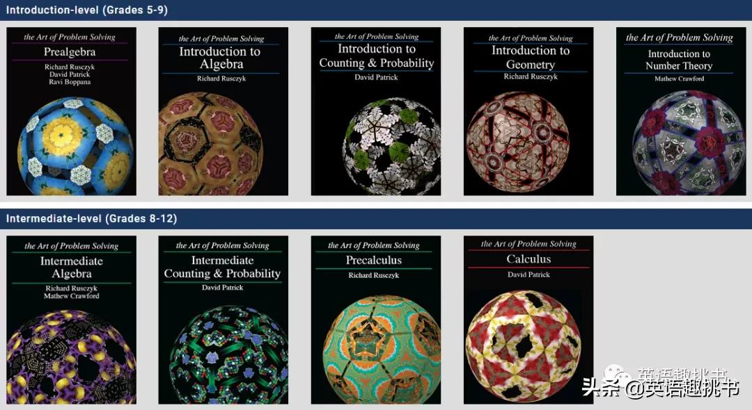 AoPS The Art of Problem Solving系列全套教材 解题的艺术 美国小学初中高中数学奥数教材 AMC8 10 12备考 ...