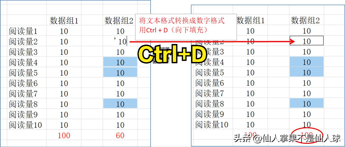Excel学习记录 Ctrl G（三） 正数办公